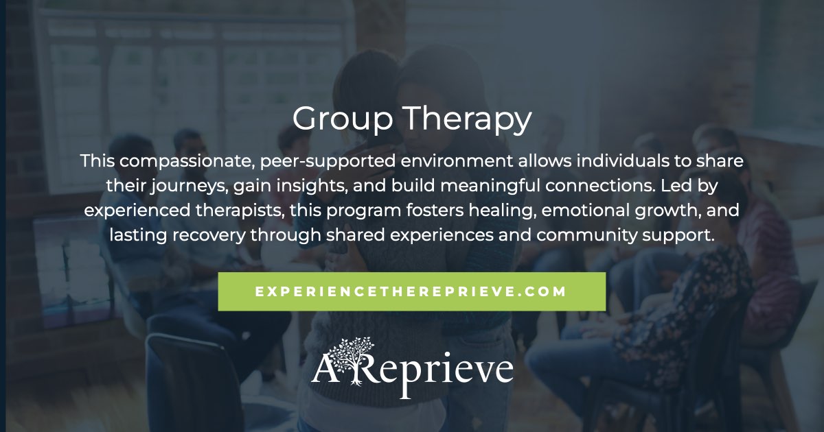 A Reprieve | Group Therapy for Addiction & Mental Health