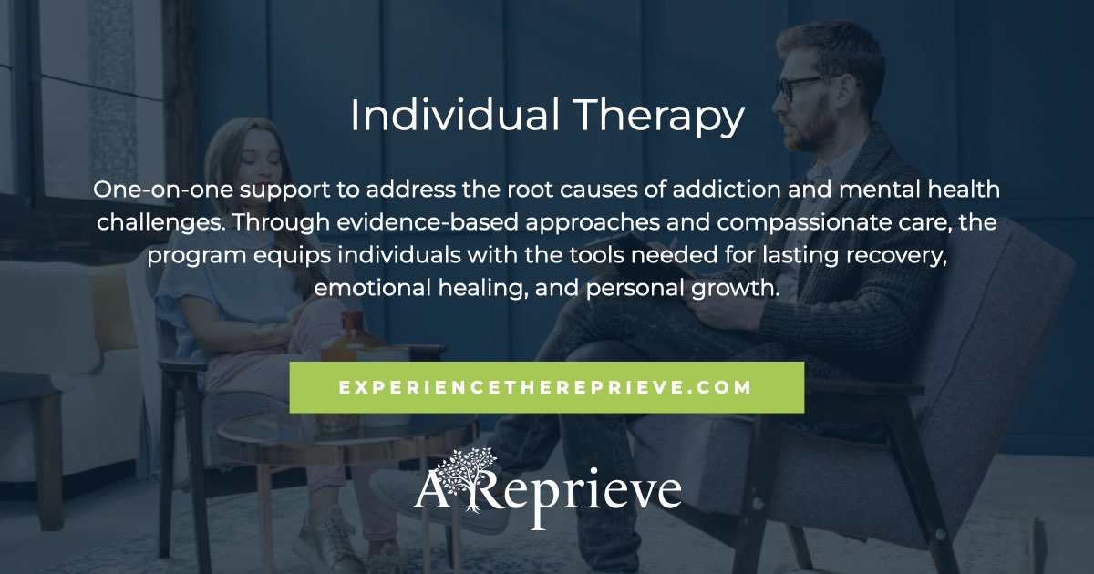 A Reprieve | Individual Therapy for Addiction & Mental Health